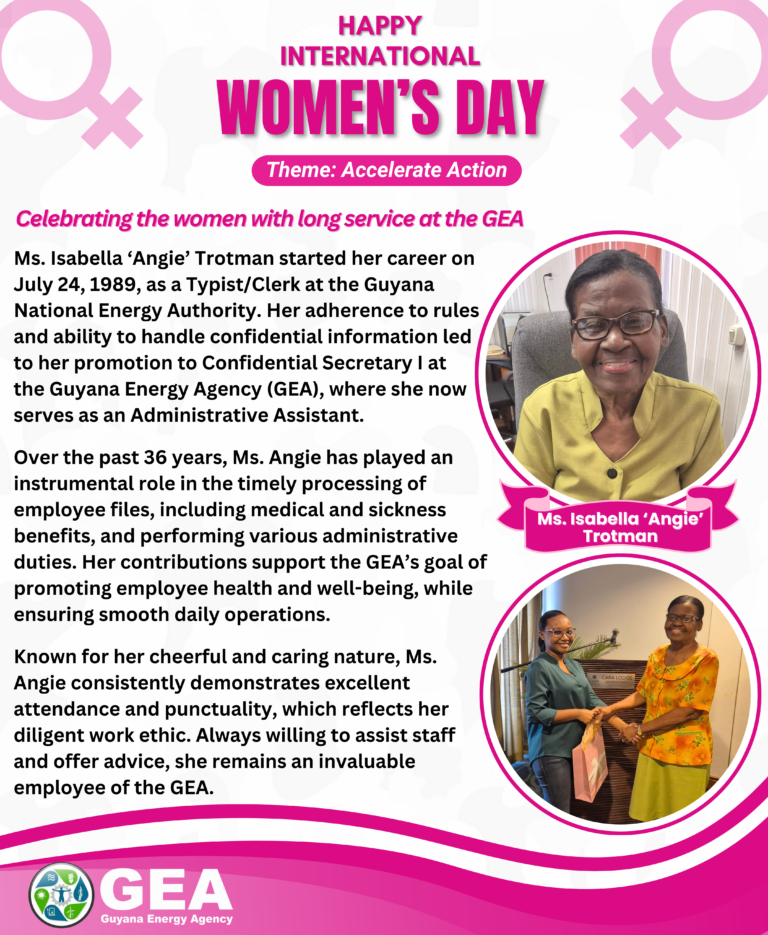 IWD 2025: Celebrating the Women with Long Service at the GEA | Ms ...
